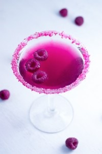 Very Pink Raspberry Cosmopolitan Cocktail