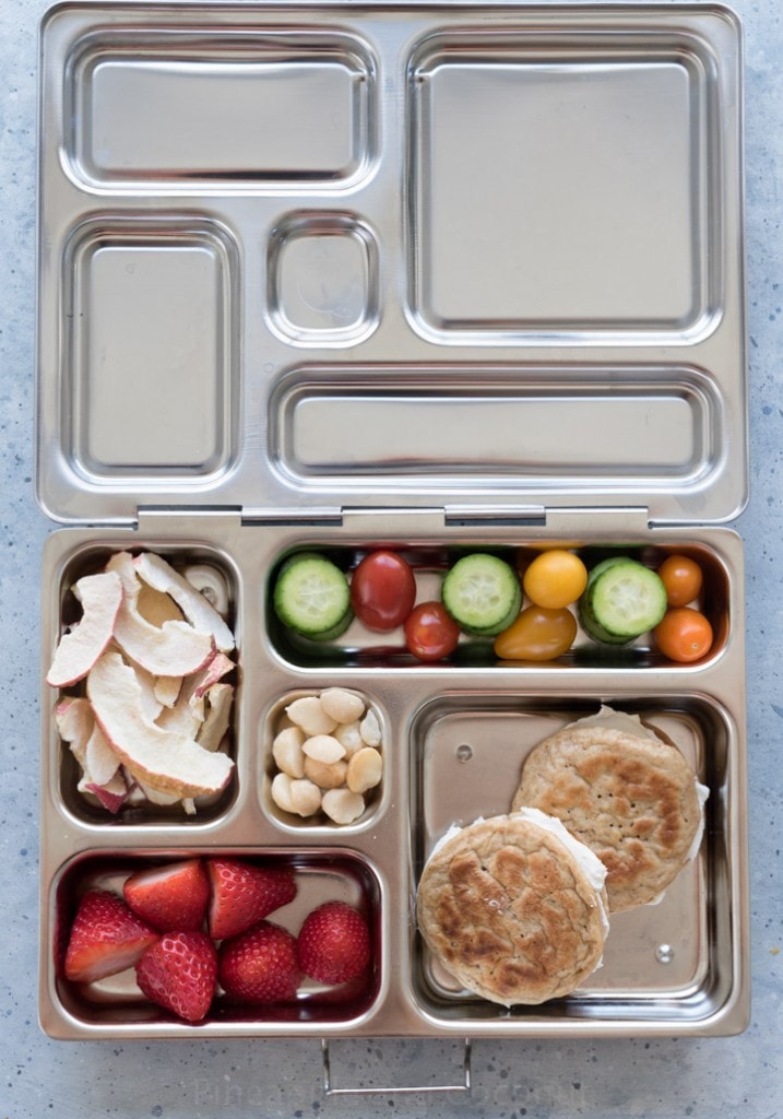 School Lunch Ideas with Planetbox - Pineapple and Coconut