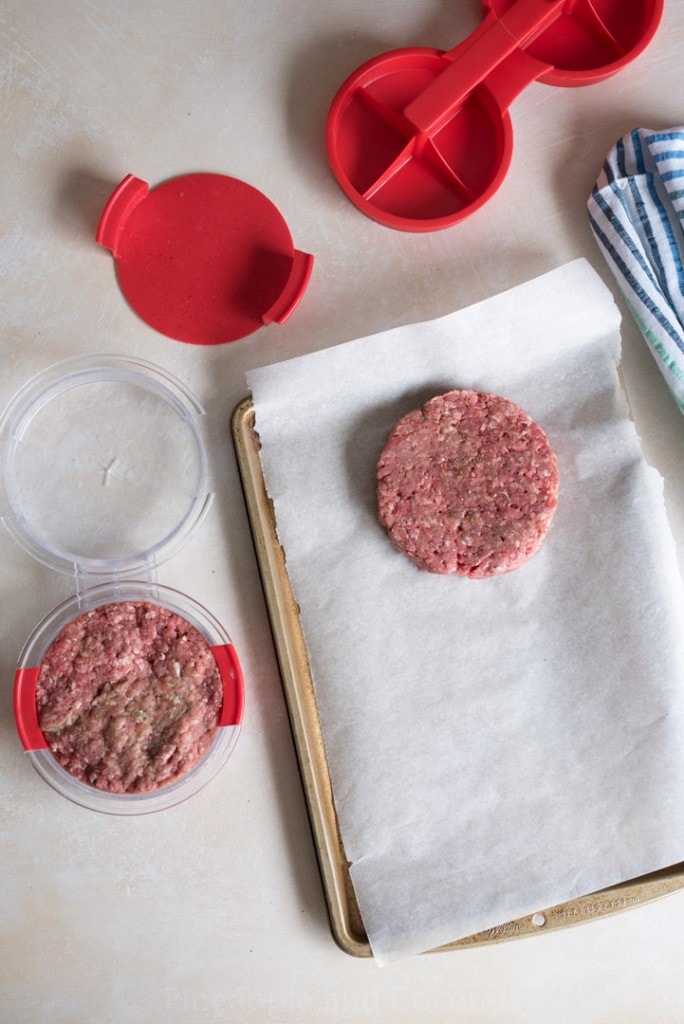 Blueberry Goat Cheese Grilled Bison Burgers - Pineapple and Coconut