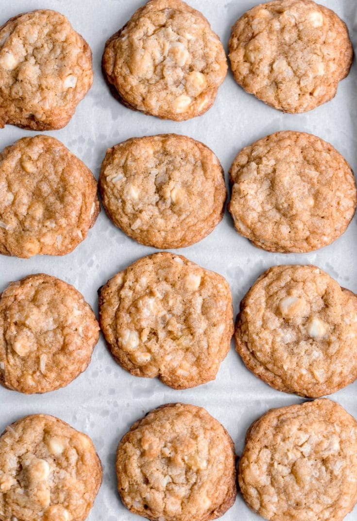 Holiday Piña Colada Cookies | Pineapple and Coconut