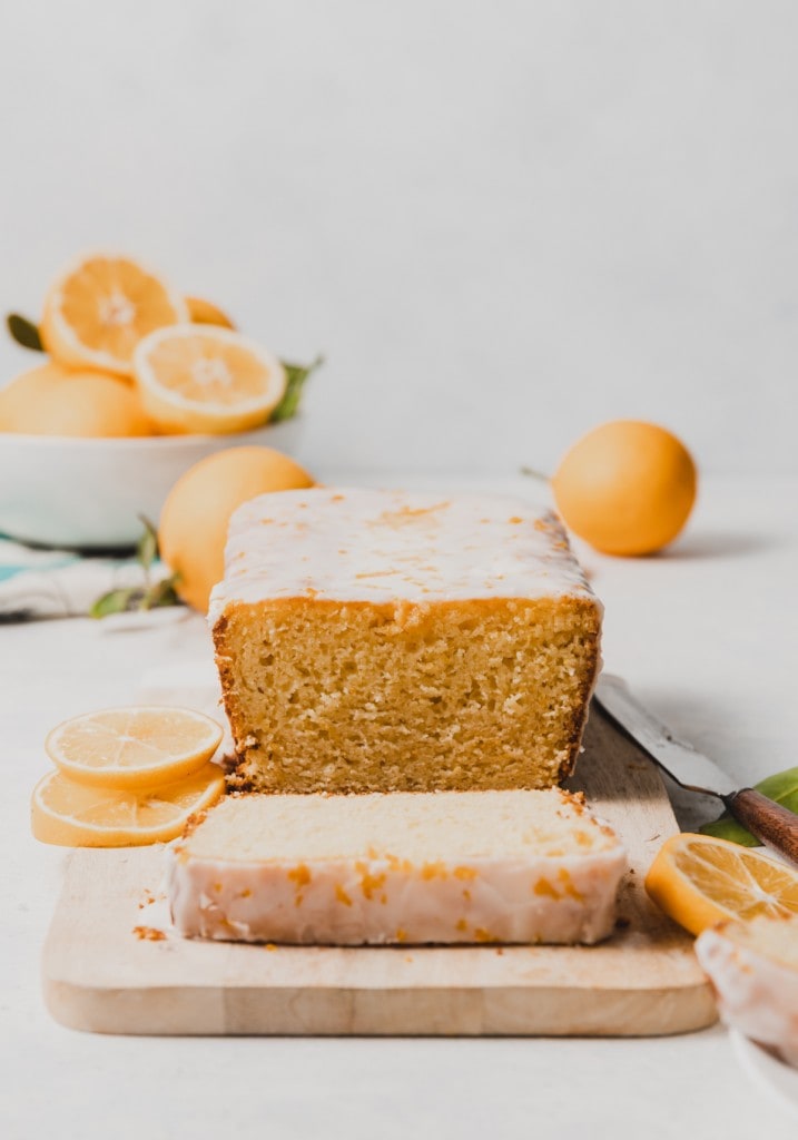 One Bowl Ricotta Meyer Lemon Loaf Cake - Pineapple and Coconut