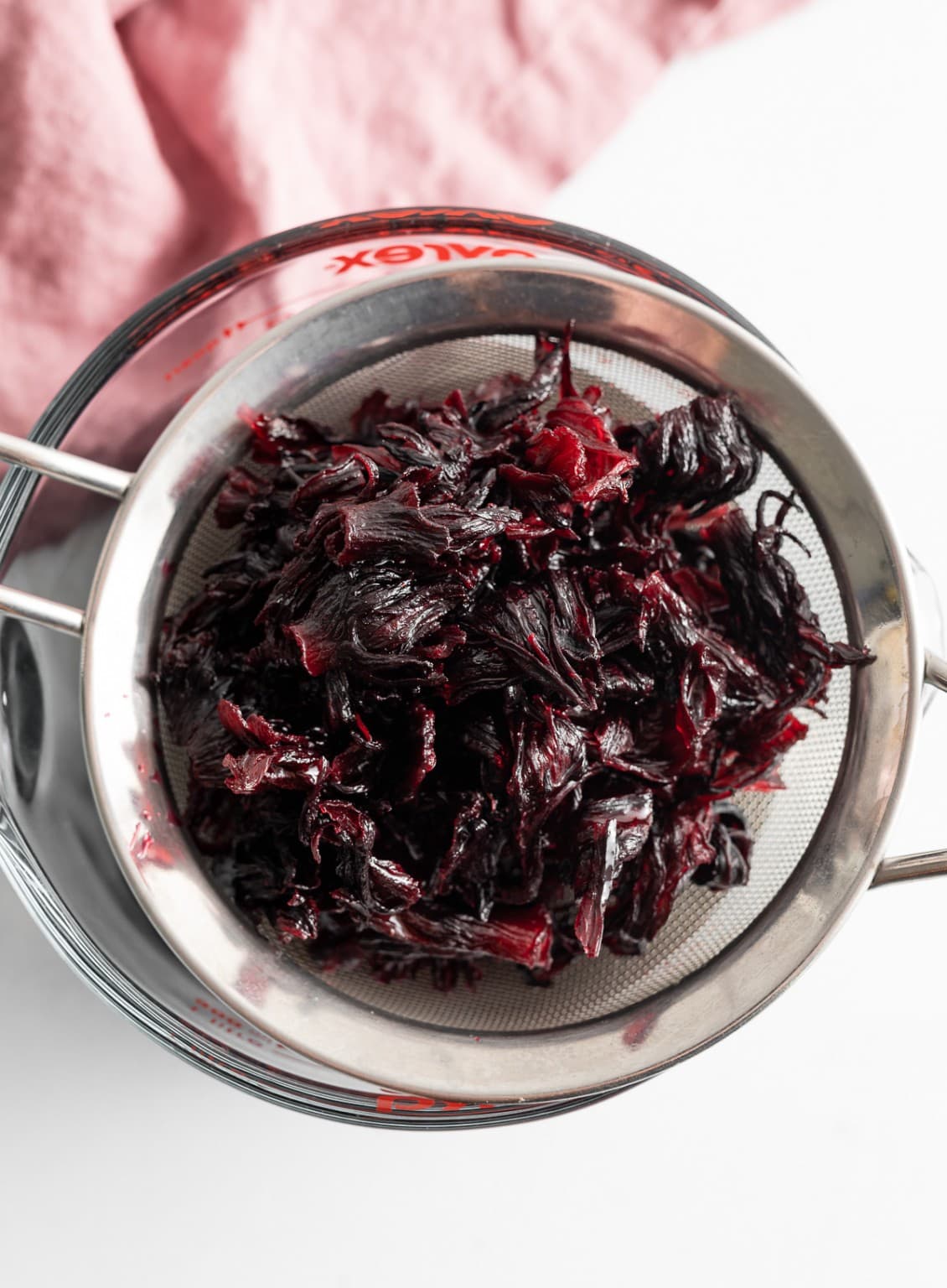 How to make Homemade Hibiscus Simple Syrup - Pineapple and Coconut