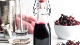 How to make Homemade Hibiscus Simple Syrup - Pineapple and Coconut