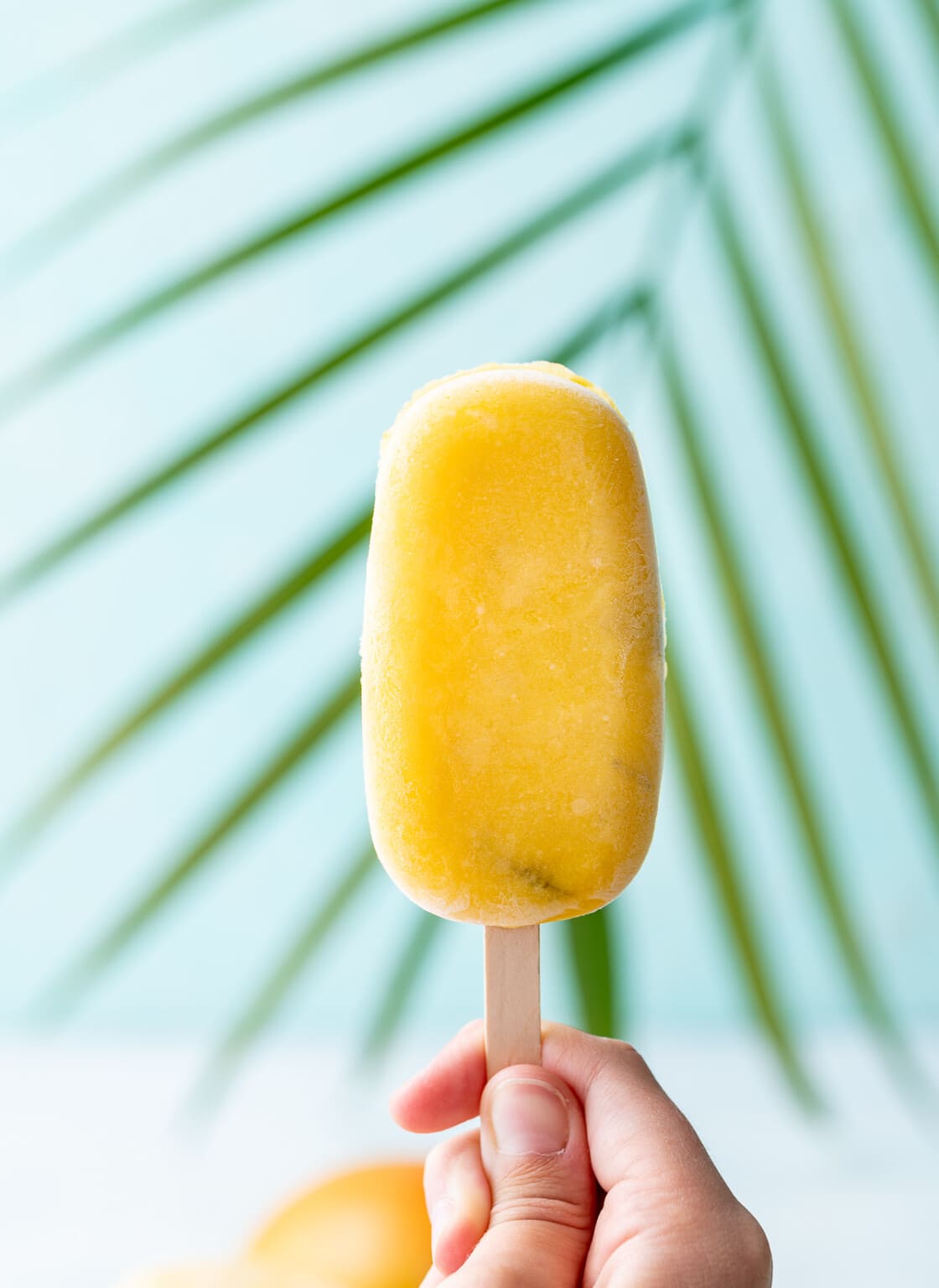 Tropical Calamansi Mango Sorbet Bars - Pineapple and Coconut