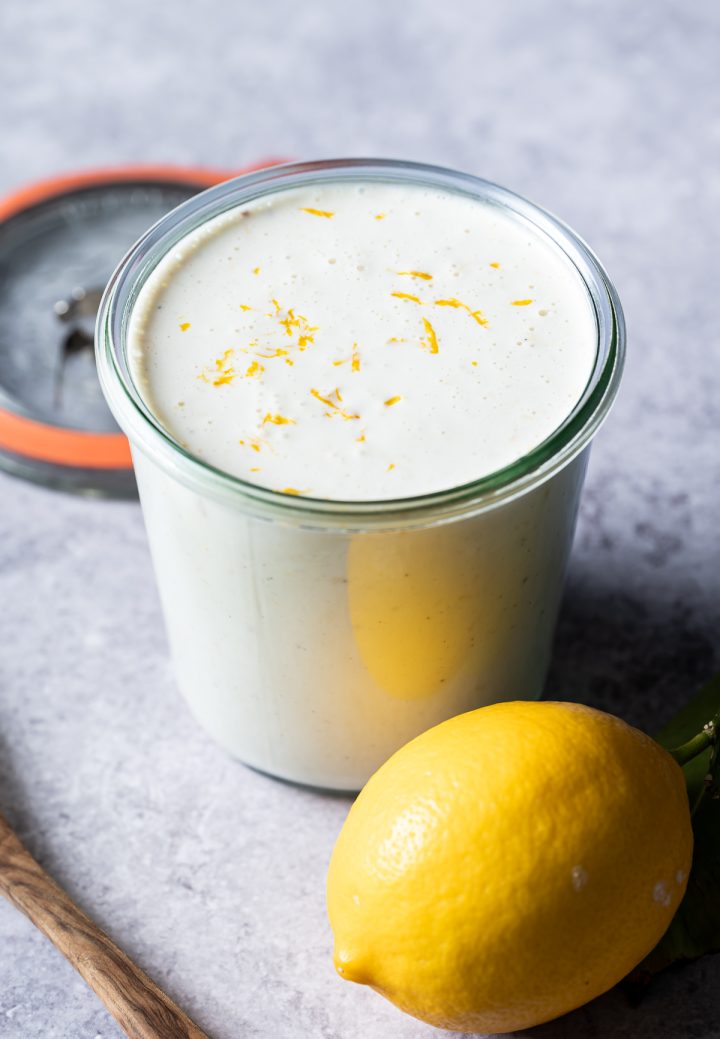 Meyer Lemon Caesar Dressing Recipe