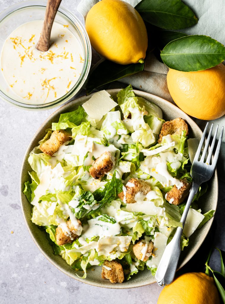 Meyer Lemon Caesar Dressing Recipe