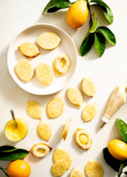 Lemon Sable Cookies