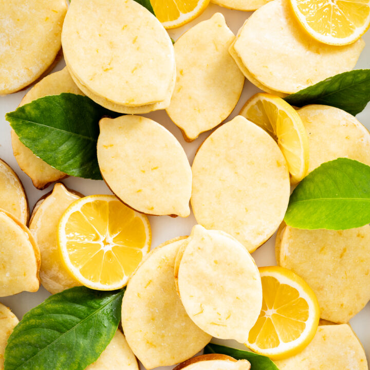 Lemon Sable Cookies